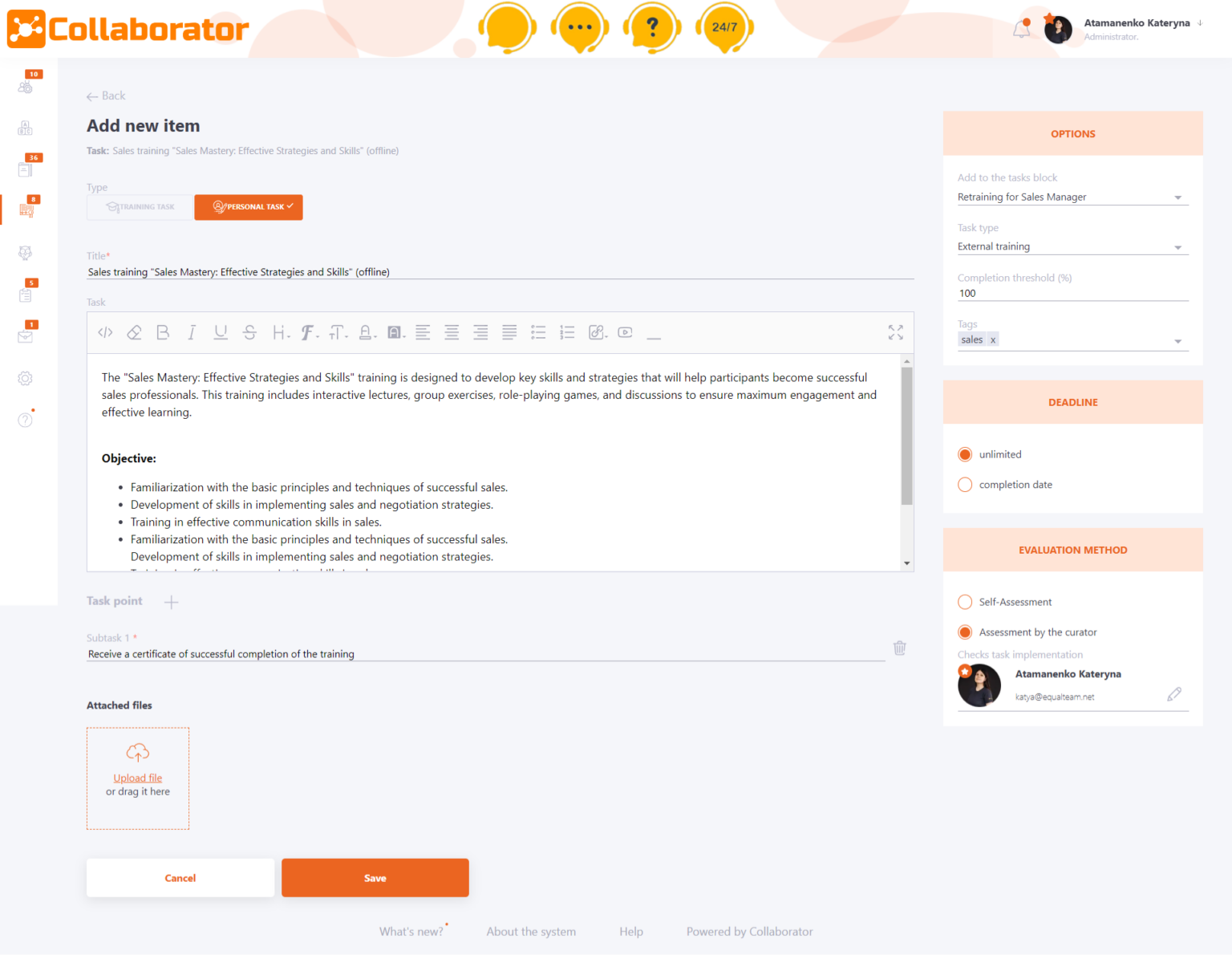 LMS Collaborator v2.48.0: нові можливості для ефективного навчання