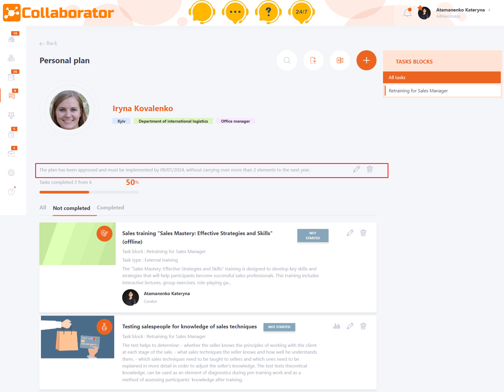 9.2 – LMS Сollaborator