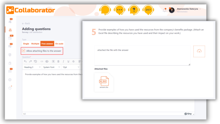 LMS Collaborator 2.50.0: нові можливості для опитувань та імпорту